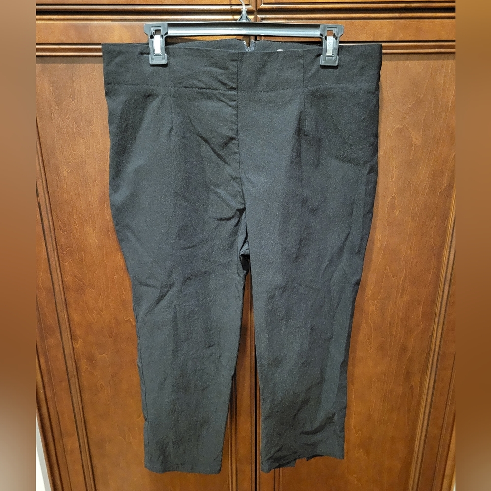 Hell Bunny Retro Black Pedal Pusher Pants Size 2xl 1x… - Gem